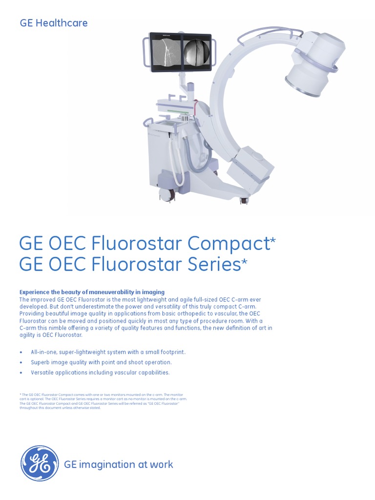 GE OEC Fluorostar Series GE OEC Fluorostar Compact | PDF | Exposure ...