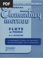 Rubank Elementary Method Cornet Trumpet | PDF