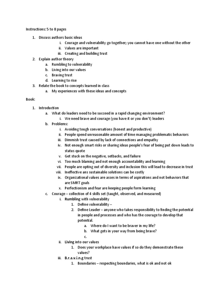 Courageous Leadership: Rumbling with Vulnerability, Living our Values ...