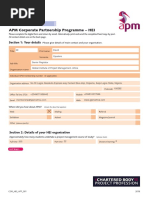 APM Full Member (MAPM) : Guidance For Completing Your Full Membership ...