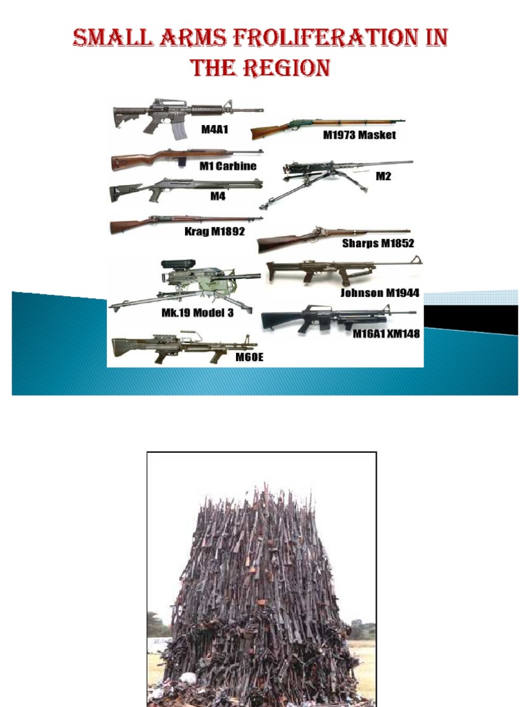 Small Arms Proliferation Within the Region in east africa | Firearms ...