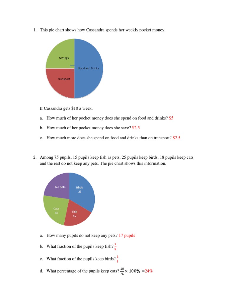 Quiz Pie Chart | PDF | Floristry | Botany