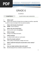 Simple Machines FAQs and Answers | PDF