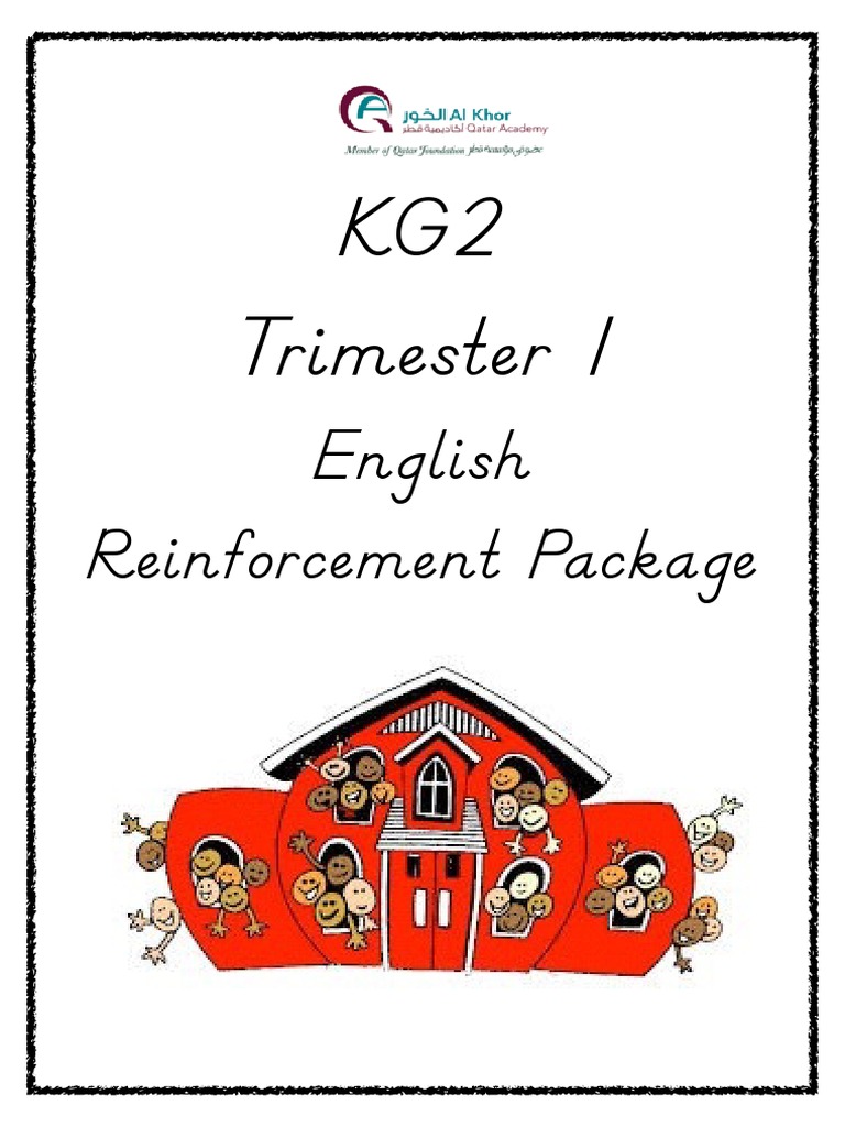 KG2 T1 English Package | PDF | Phonics | Human Communication