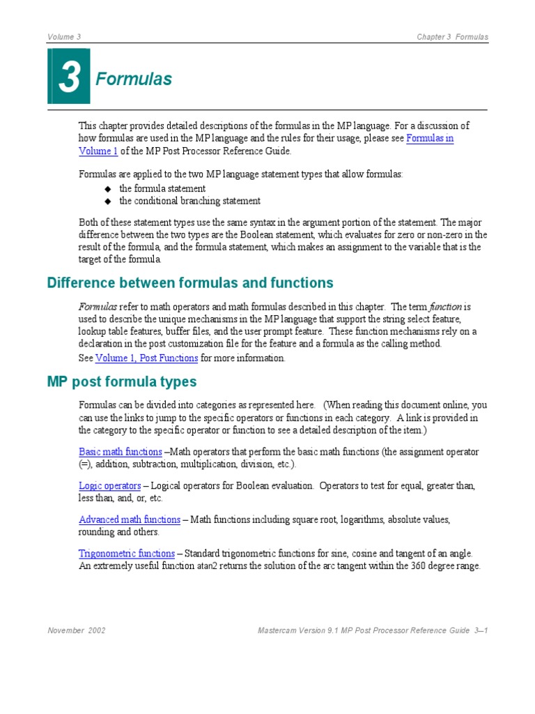 303 Formulas | PDF | Boolean Data Type | Variable (Computer Science)