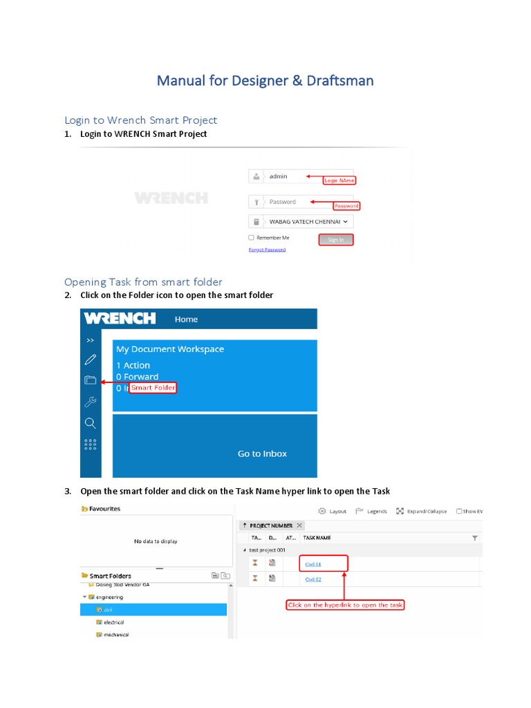 Wrench Smart Project User Manual | PDF | Career & Growth