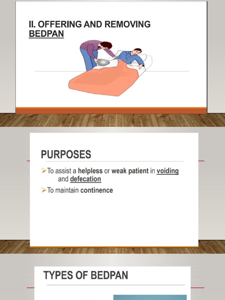 Providing A Bed Pan | PDF