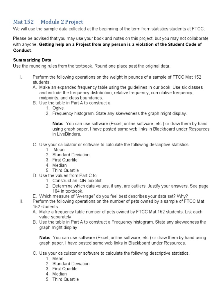 Module 2 Project Complete | PDF | Quartile | Probability Distribution