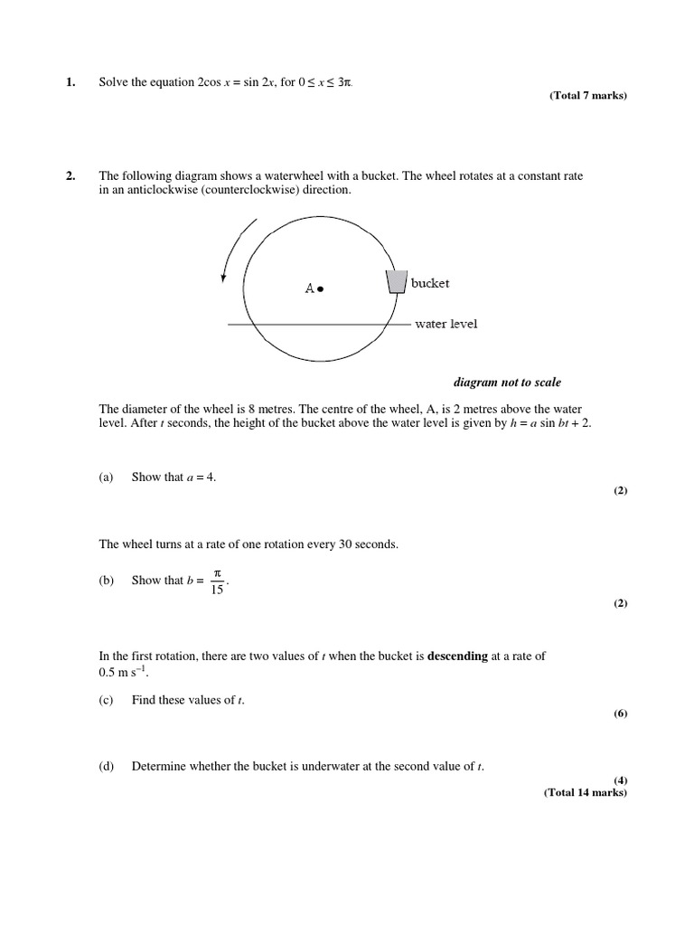 Trig Function and Equation | PDF | Trigonometric Functions | Sine