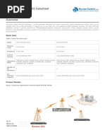 Raisecom - RAX700 Series Datasheet | PDF | Network Switch | Ethernet