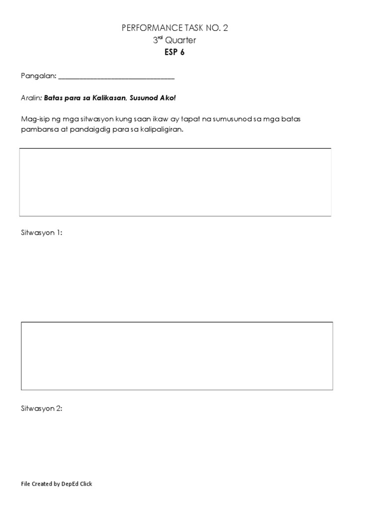 Esp6 Ptask2 Q3 | PDF