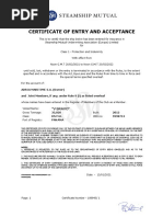Certificate of Insurance Application Form PDF | PDF | Invoice | Tonnage