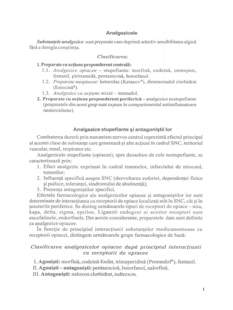 Compusi Chimici Cu Actiune Asupra SNC | PDF