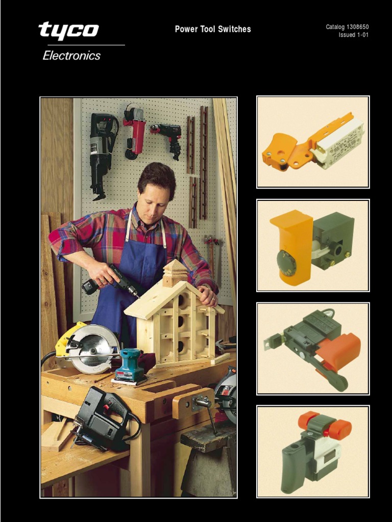 Power Tool Switches: Catalog 1308650 Issued 1-01 | PDF | Switch ...