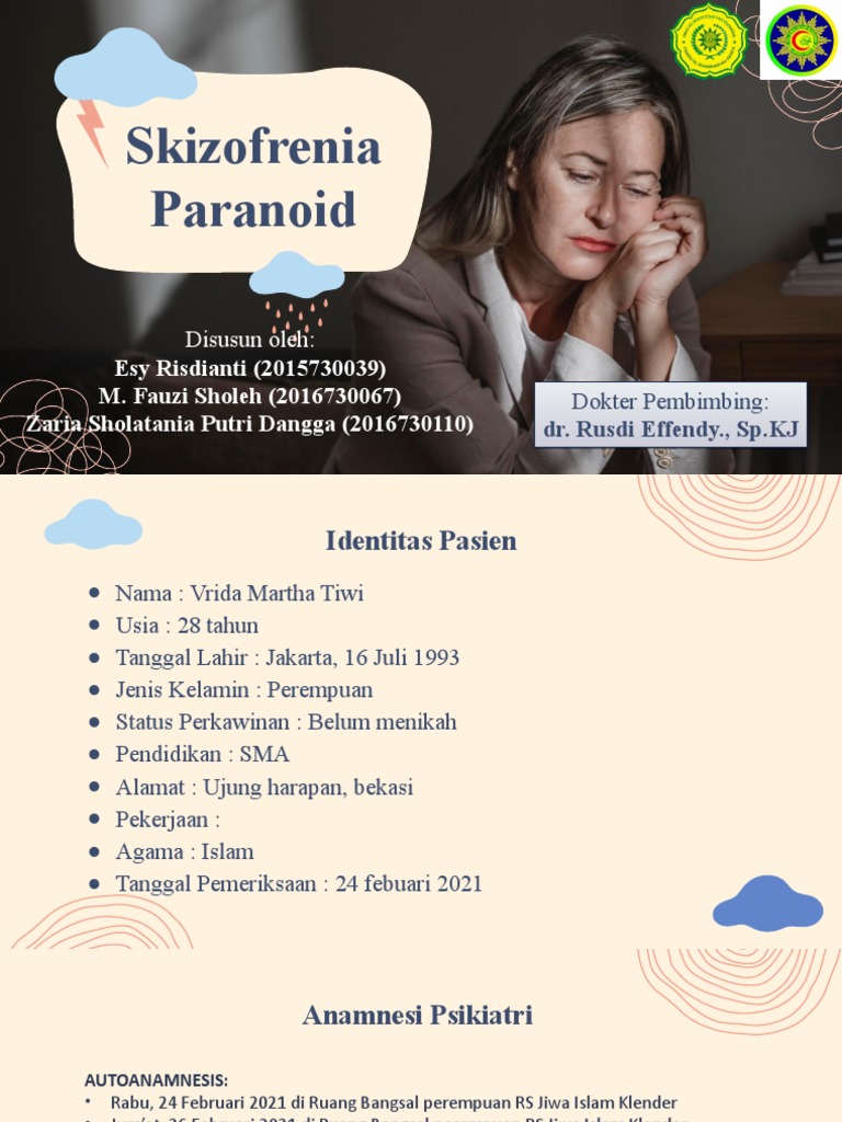 Skizofrenia Paranoid | PDF