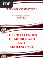 Curriculum Map - PERDEV | PDF | Stress (Biology) | Thought