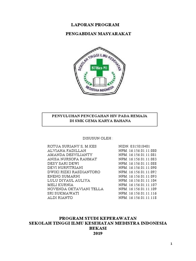 LPJ Komunitas Semua | PDF | Pengembangan Diri