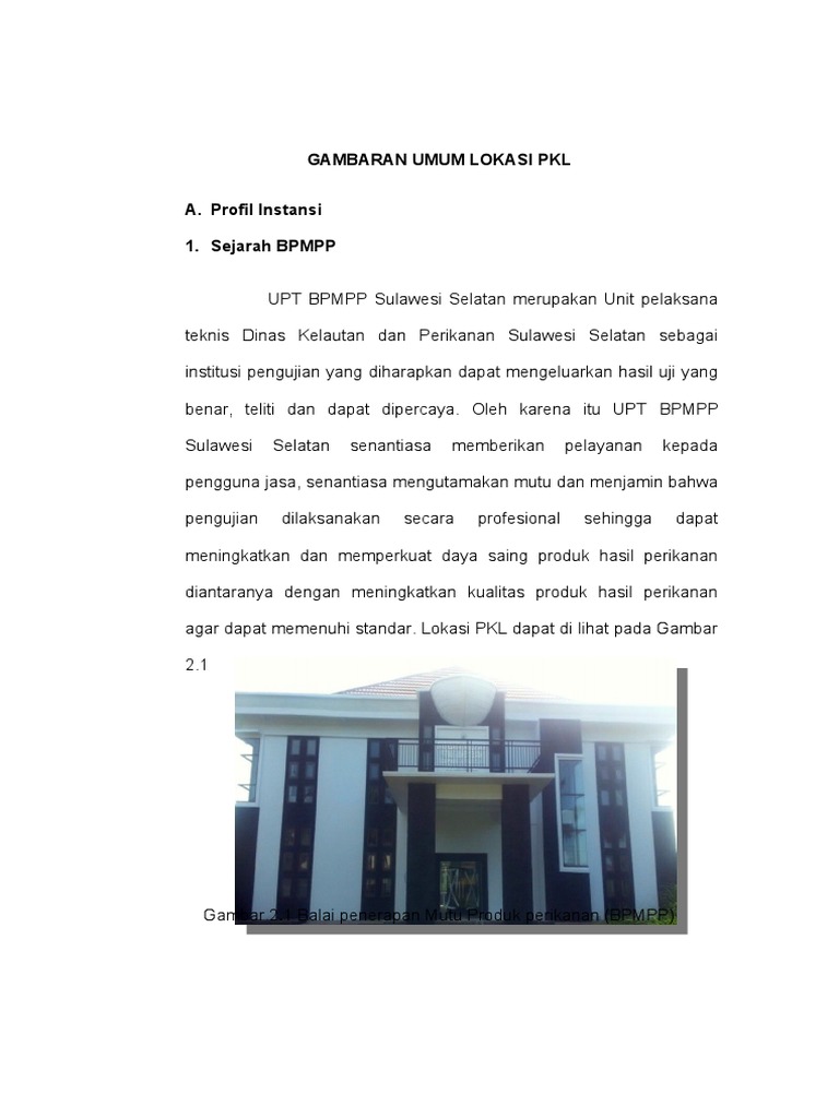 Profil Instansi | PDF