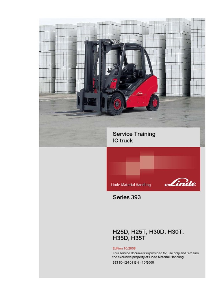 Servicio Linde | PDF | Belt (Mechanical) | Rotating Machines