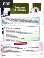 Ch-1 The Language of Chemistry | PDF