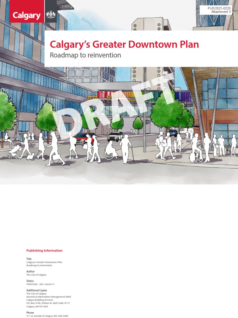 Calgary's Downtown Revamp Plan | PDF | Tourism | Employment