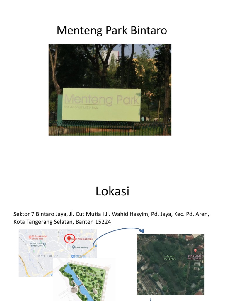 Menteng Park Bintaro | PDF
