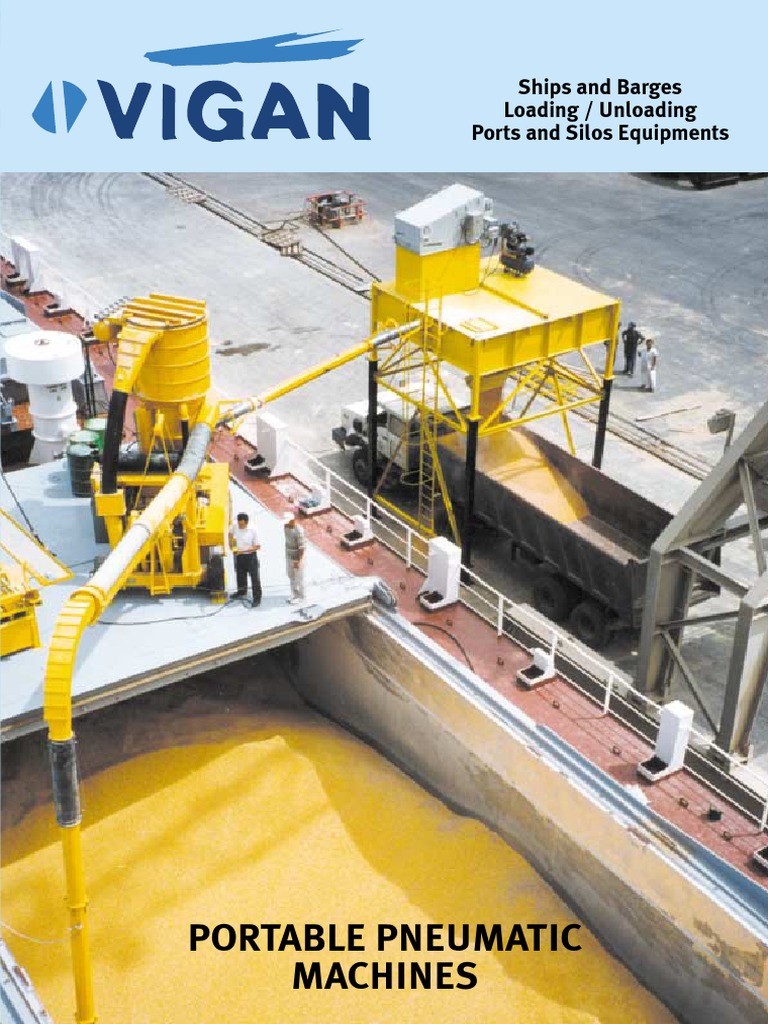 Portable Pneumatic Machines: Ships and Barges Loading / Unloading Ports ...