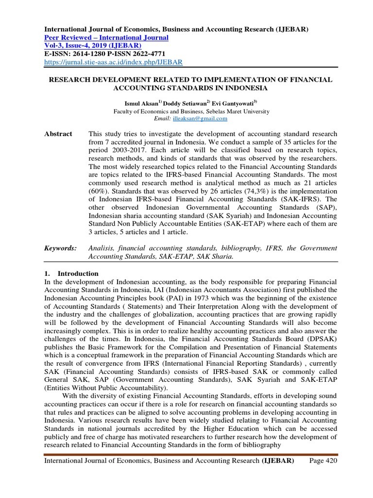 Peer Reviewed - International Journal Vol-3, Issue-4, 2019 (IJEBAR ...