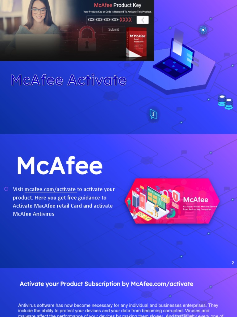Activate Your McAfee Antivirus Now | PDF | Computers