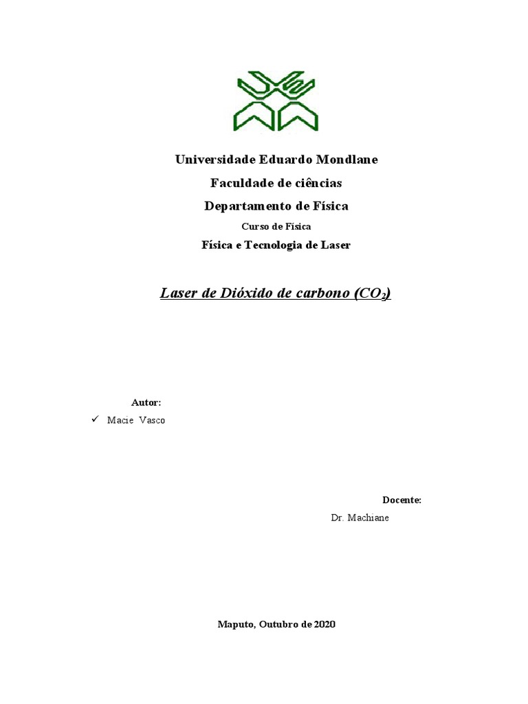 Universidade Eduardo Mondlane | PDF