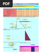 Design of Random Rubble Masonry Retaining Wall | PDF | Friction | Bending