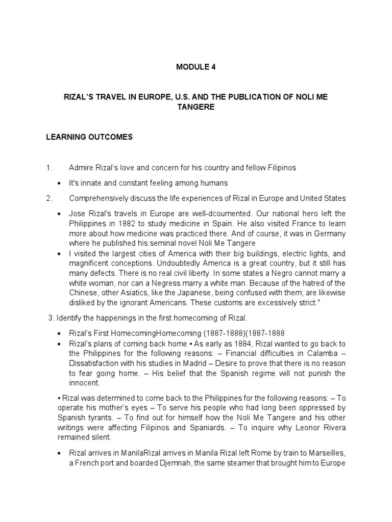 BEED-II - MONTOYA - RIZAL - 4-6 - PART 2 - Jennifer Santua Montoya | PDF