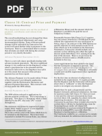 Descoping The Work Under Fidic 1999 | PDF | Employment | Breach Of Contract