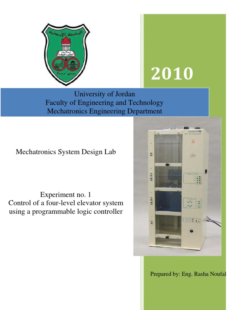 Experiment No. 1 New | PDF | Elevator | Programmable Logic Controller