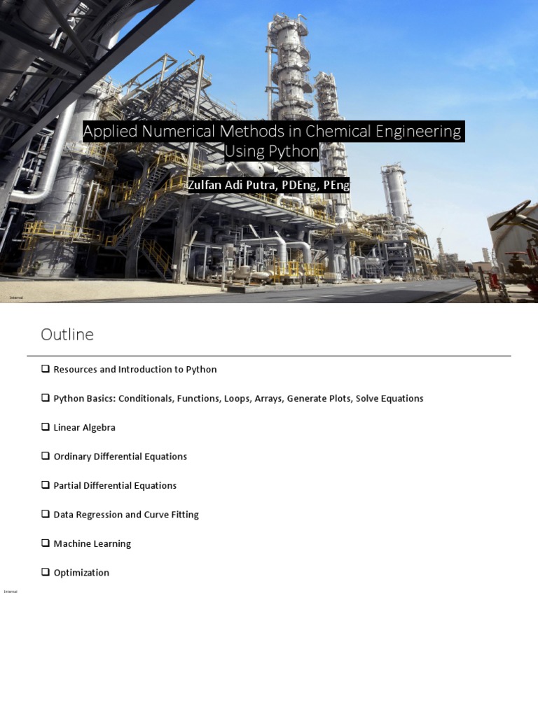 Applied Numerical Methods in Chemical Engineering 20201128 | PDF ...