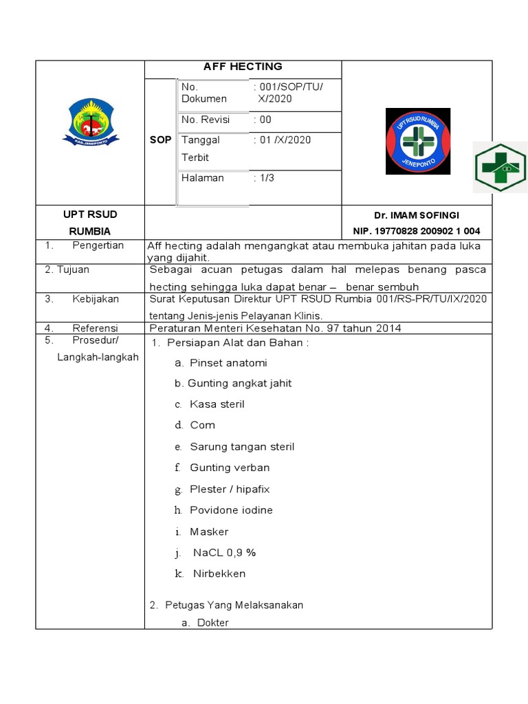 Sop - Aff Hecting | PDF