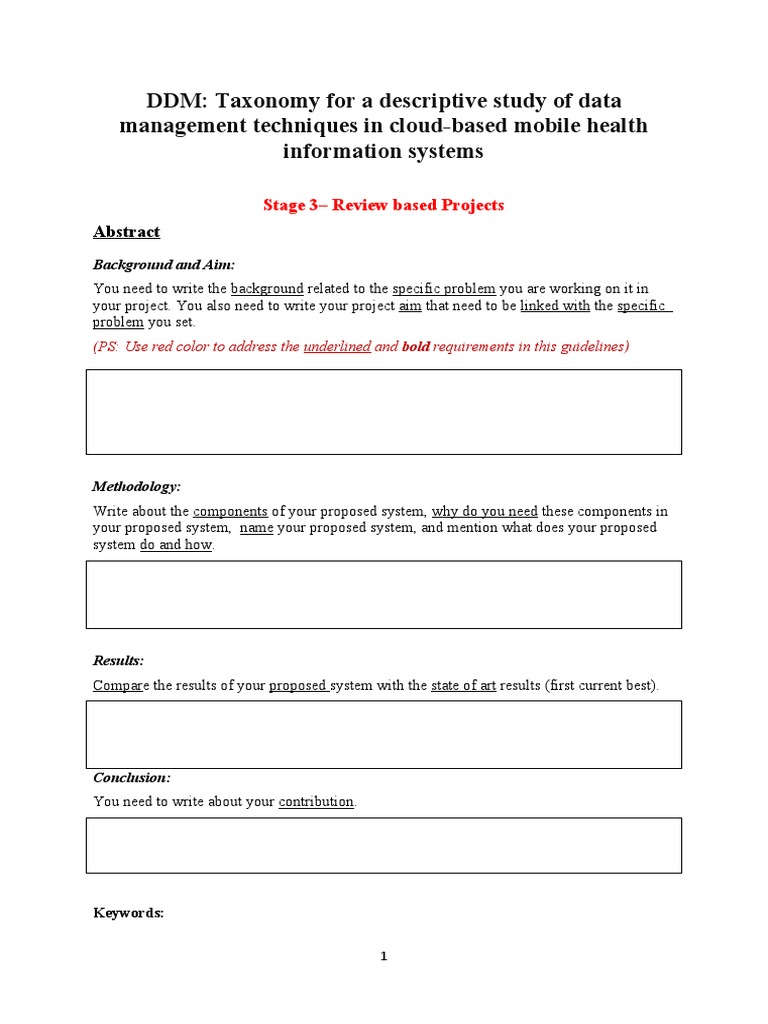 DDM: Taxonomy For A Descriptive Study of Data Management Techniques in ...