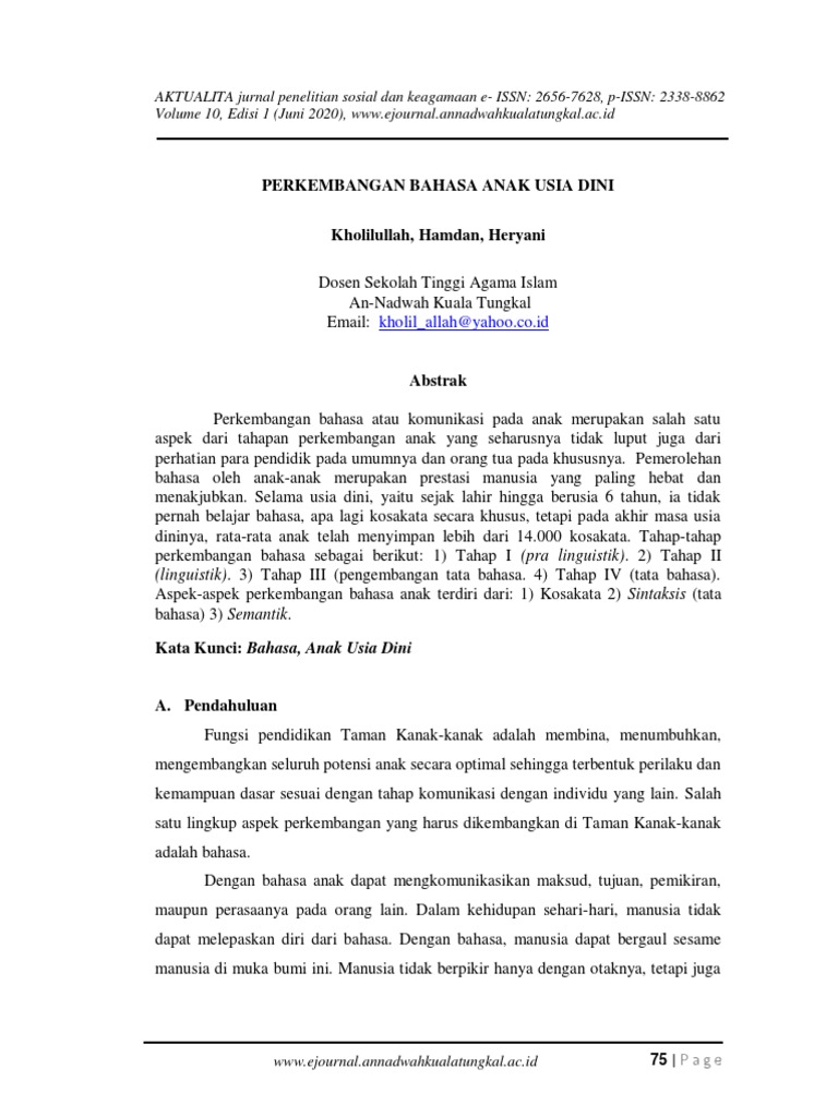 Artikel 2 | PDF | Seni & Disiplin Bahasa | Kesehatan Holistik