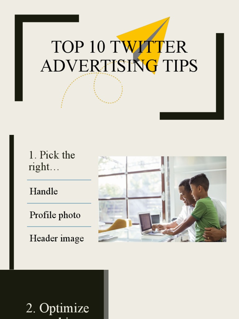 Top 10 Twitter Advertising Tips | PDF | Hashtag | Advertising