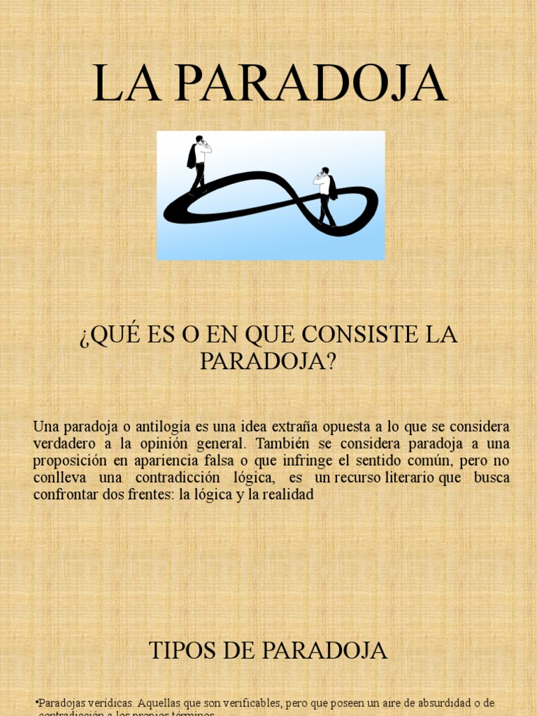 La Paradoja | PDF | Paradoja | Teorías filosóficas