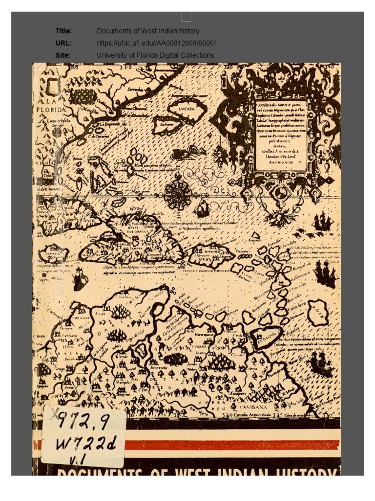 Documents of West Indian History | PDF