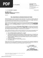 LTI Mindtree Offer Letter | PDF