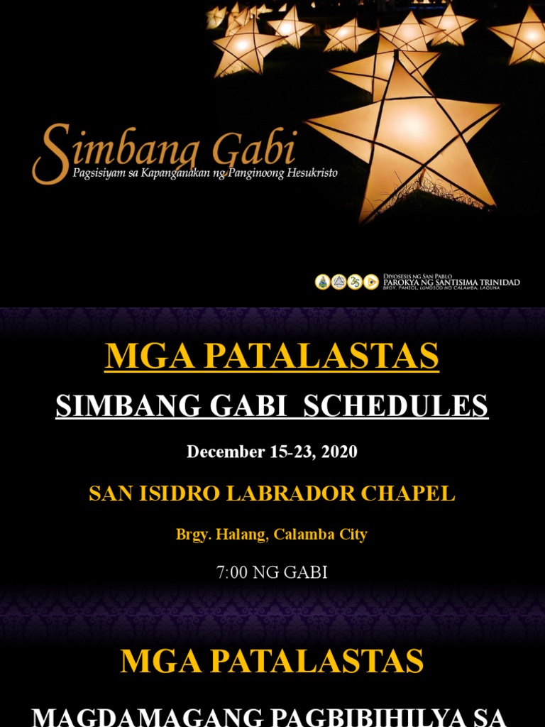 Simbang Gabi 5 | PDF