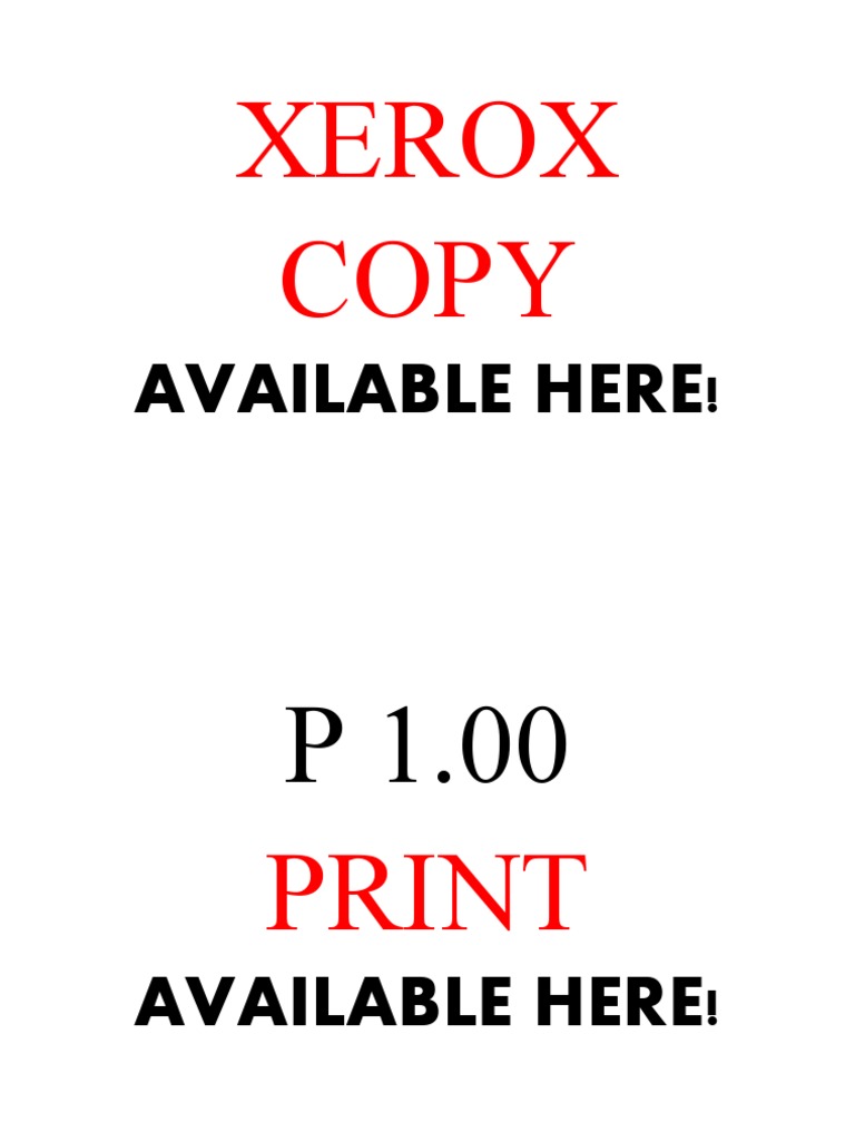 Xerox | PDF