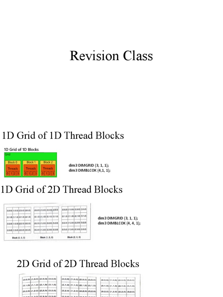 HPC Revision | PDF | Thread (Computing) | Matrix (Mathematics)