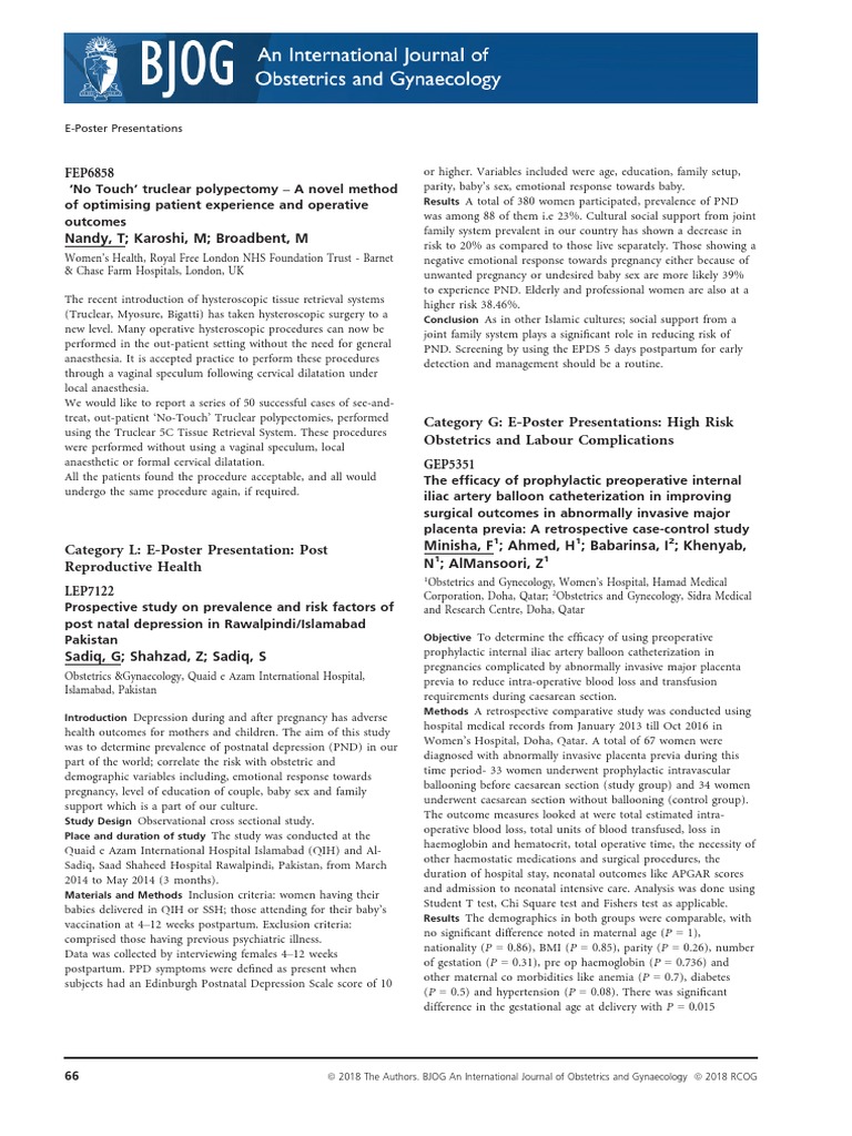 2018-BJOG An International Journal of Obstetrics & Gynaecology ...
