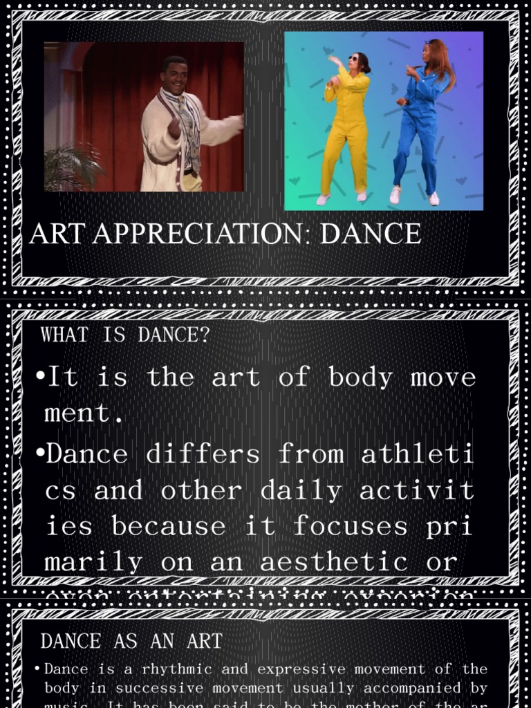 Art Appreciation Dance | PDF | Dances | Ballet