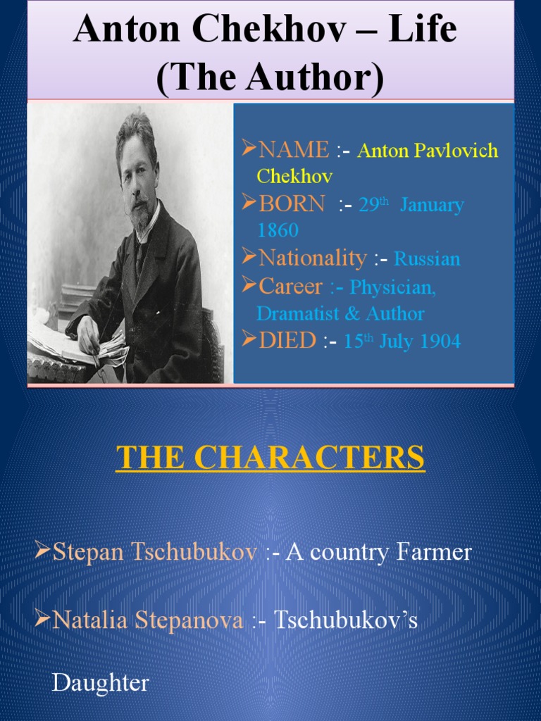 The Proposal | PDF | Anton Chekhov