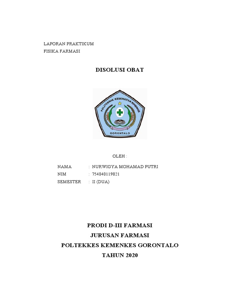Uji Disolusi Tablet Parasetamol | PDF
