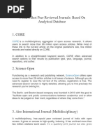 RRL Academic Search Engines | PDF | Academic Journal | Libraries